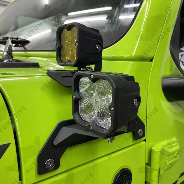 Best-Selling For JL 4*4 Car Parts Spot Light Mounting Bracket For Jeep ...