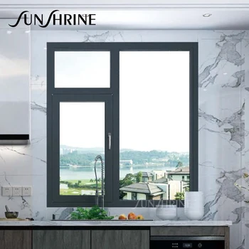 110 Series Custom Double Glazed Aluminum French Casement Window - Buy ...