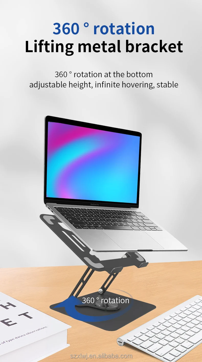 Ergonomic Universal Laptop Stand - Adjustable & Foldable