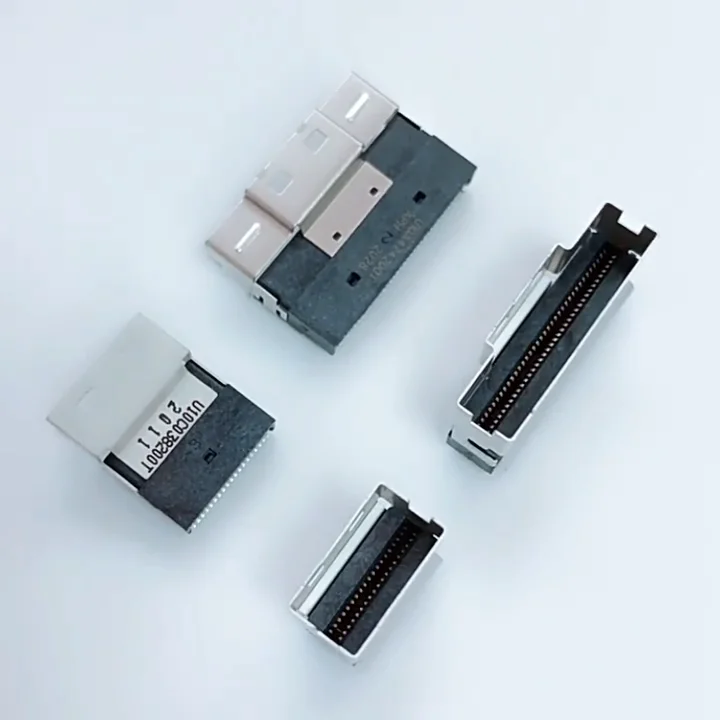 Slim Sas 38pin Sff-8654 38pin Female Connector Right Angle Type U10 ...