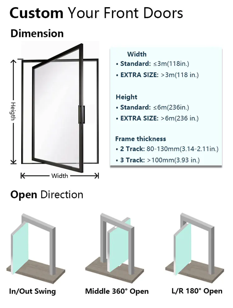 Minimalist Modern Grey House Exterior Stainless Steel Extra Long Handle ...