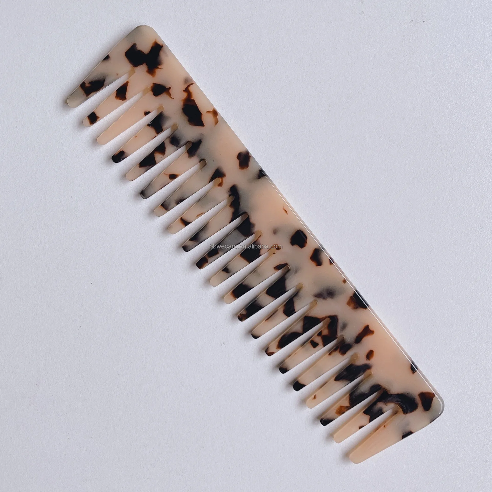 Custom Logo Anti Static Detangle Hair Comb Portable Marble Cushion ...