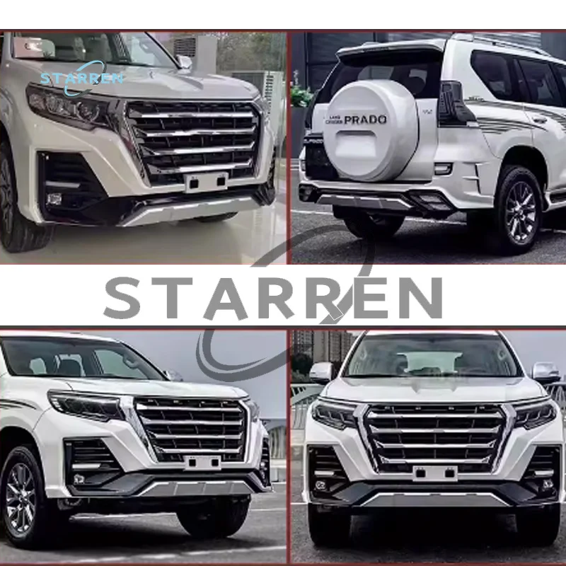 High Quality Upgrade Facelift To 2018 Prado Bodykit Set For Toyota Land ...