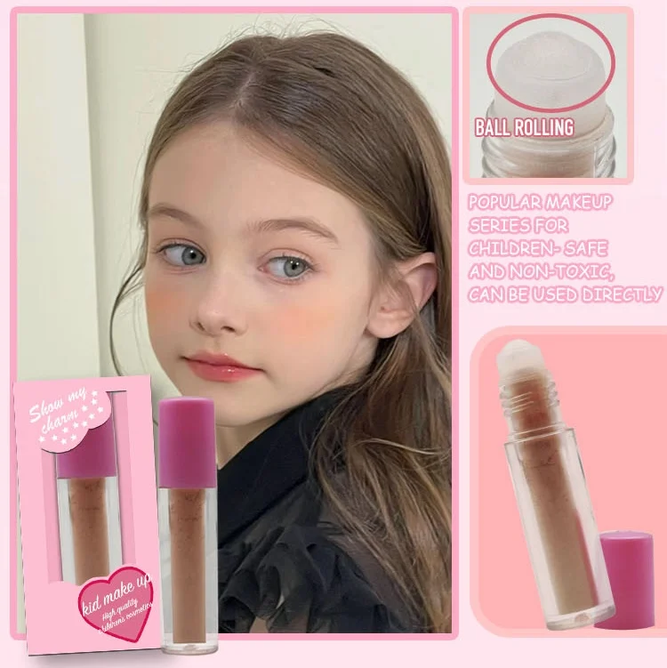 Wholesale Natural Finish Little Girls Pretend Play Makeup Kit Non-toxic ...