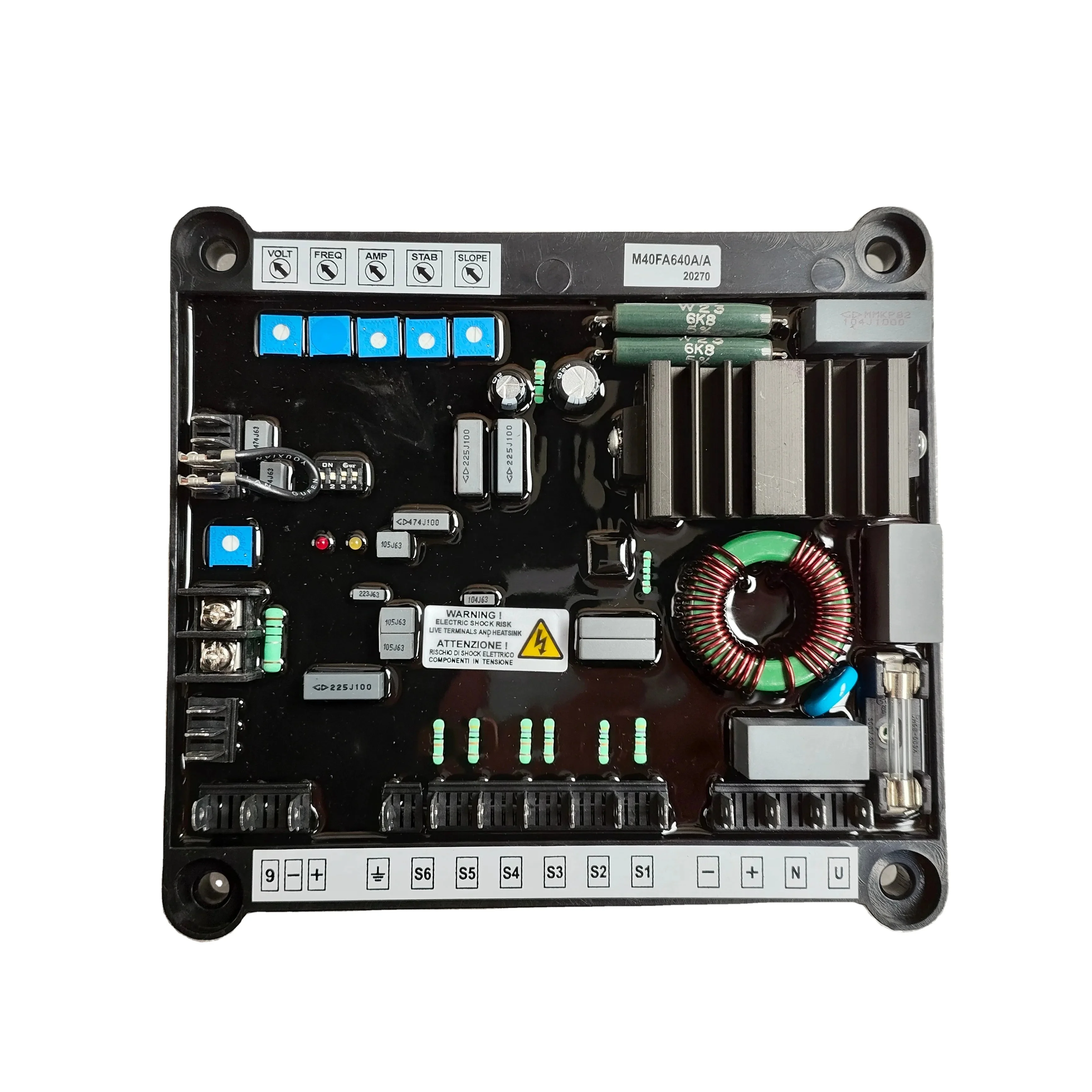 Oem Genuine Genset Generator Parts Generator Avr M40fa640a Automatic Voltage Regulator - Buy ...