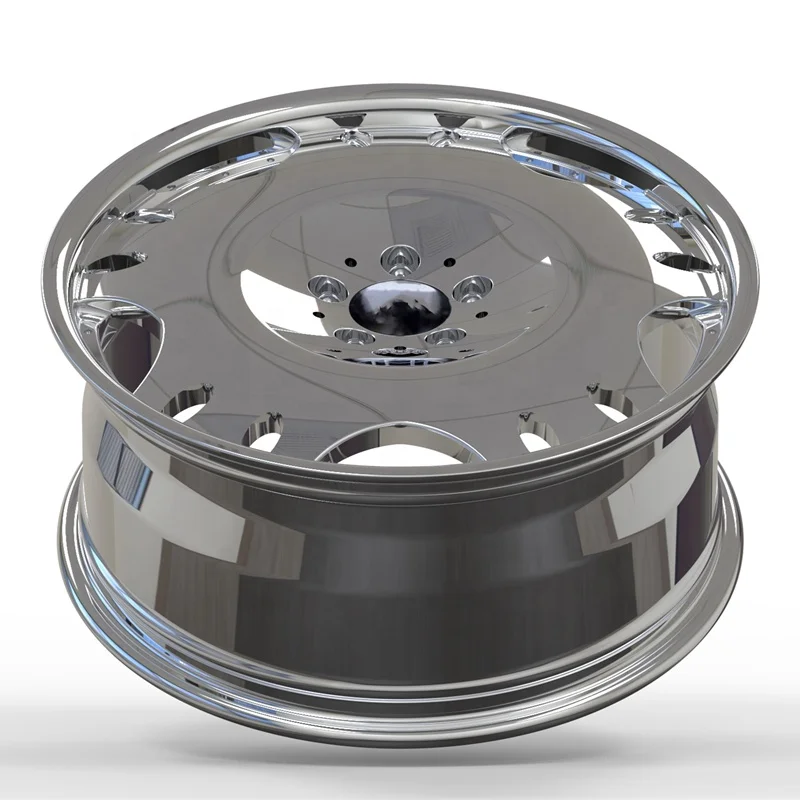 Custom 2-piece 18 Inch~22 Inch Forged Wheels For Mercedes Amg - Buy For ...