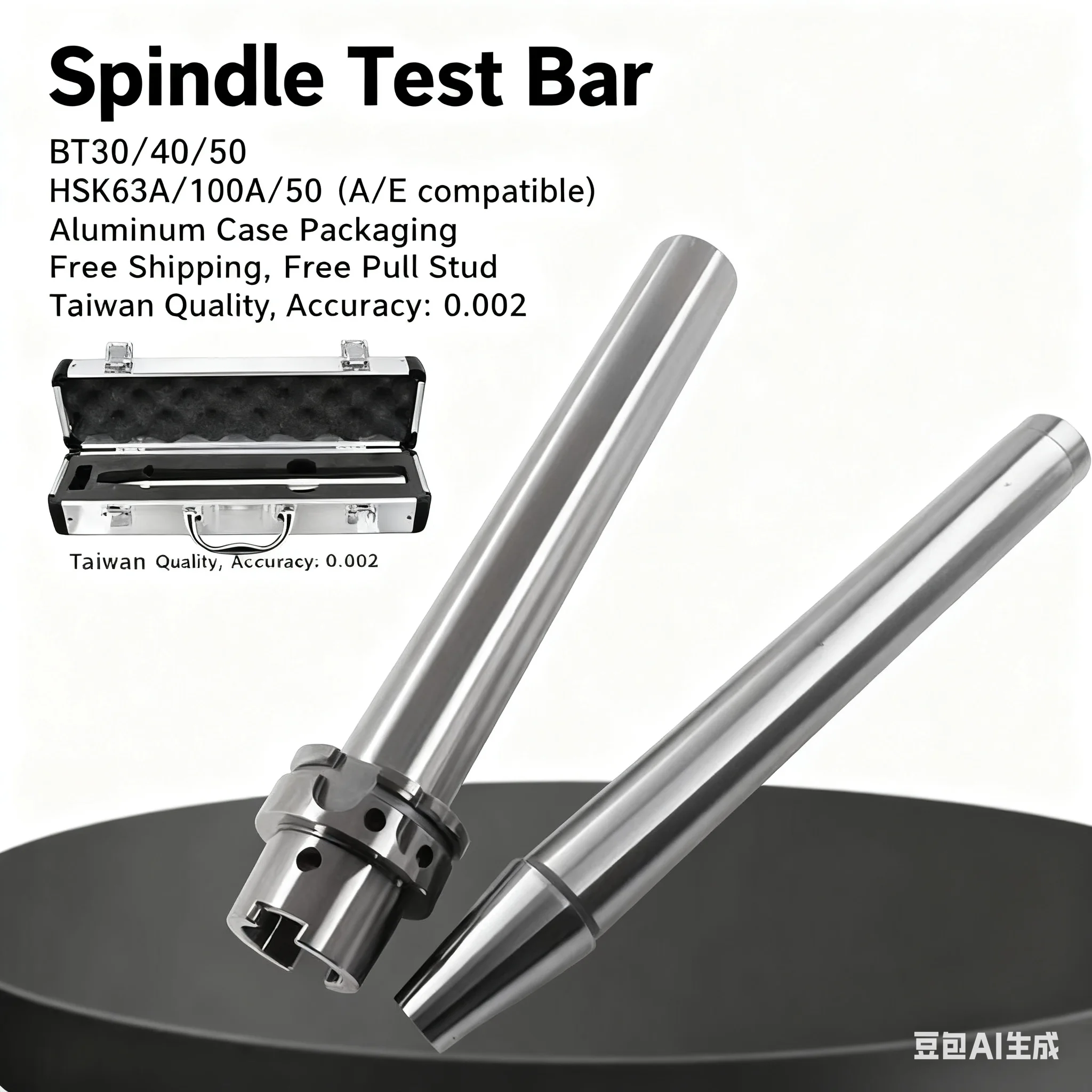 High-Precision Spindle Test Bar for Cnc Machine Tool Spindle Inspection ...