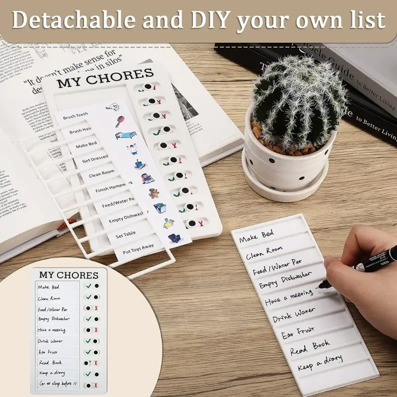 Plastic Checklist Board Chart Memo Check List Memo Board Office My ...