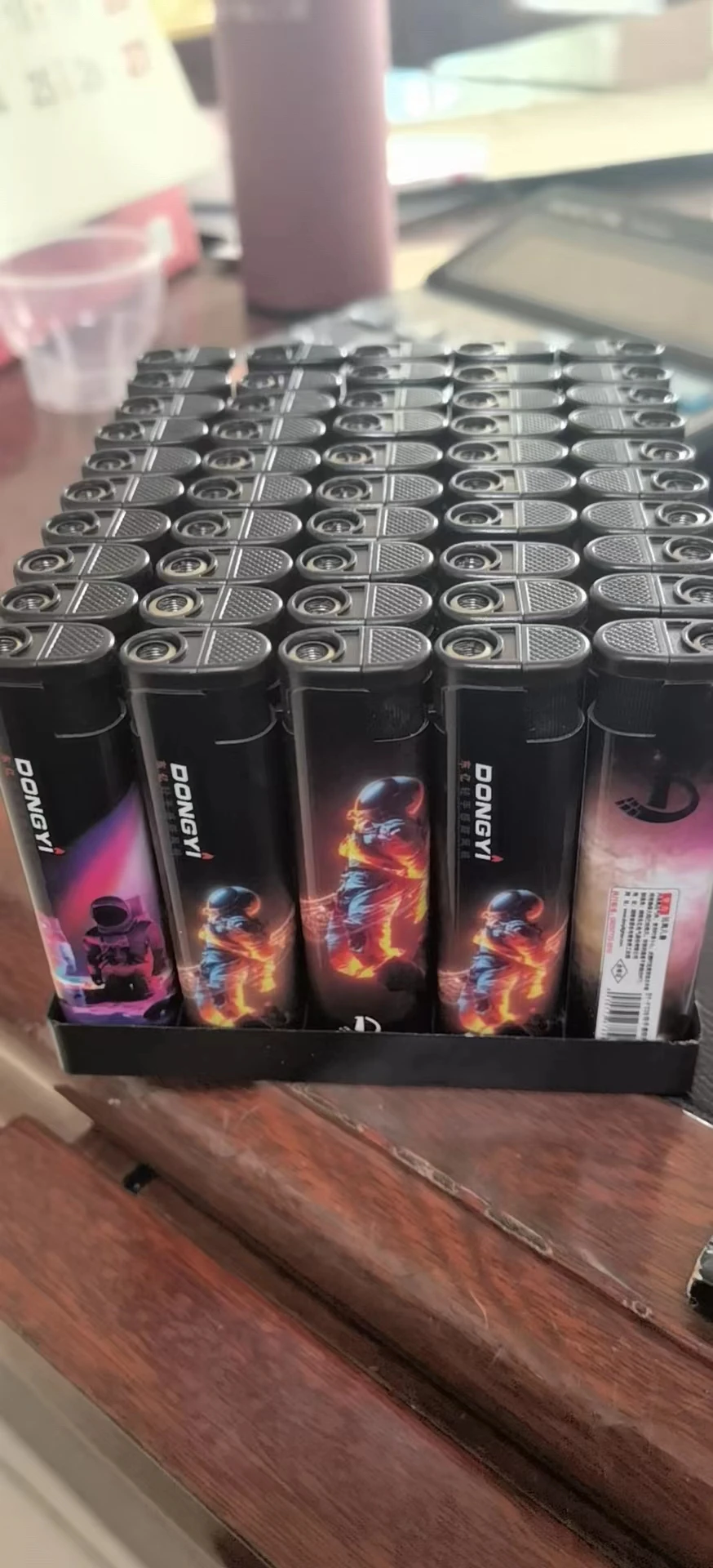 50 Pieces Ordinary Box Cost Effective DY-F028 Plastic Lighter for ...