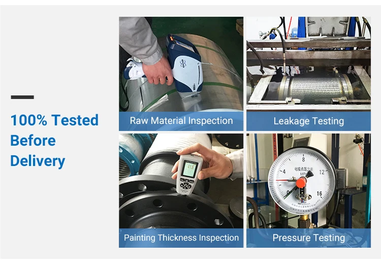 Lateral Movement Stainless Steel Flexible Pipe Fittings