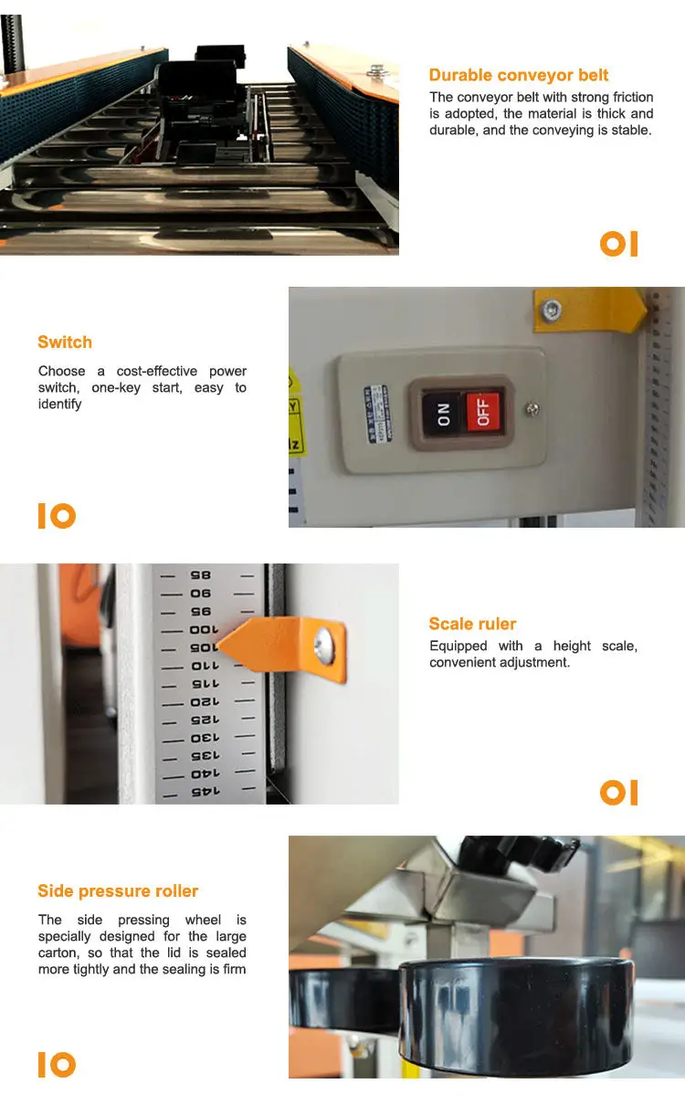 Automatic Flaps Folded Carton Boxes Closing Machines - Buy Carton Boxes ...