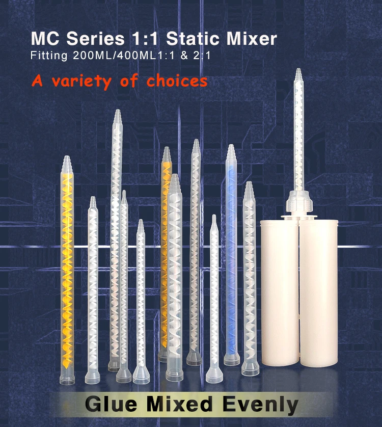 10-32 Mixer 400ML1:1 Adhesive Cartridge - Disposable Nozzle