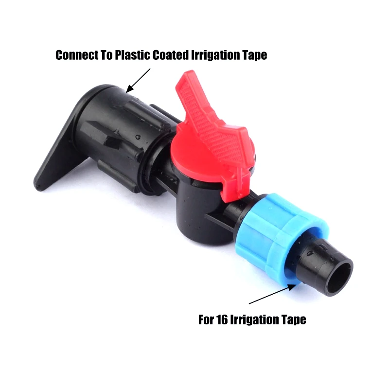 Agriculture Drip Irrigation Tape Fitting - Valves for Layflat Hose