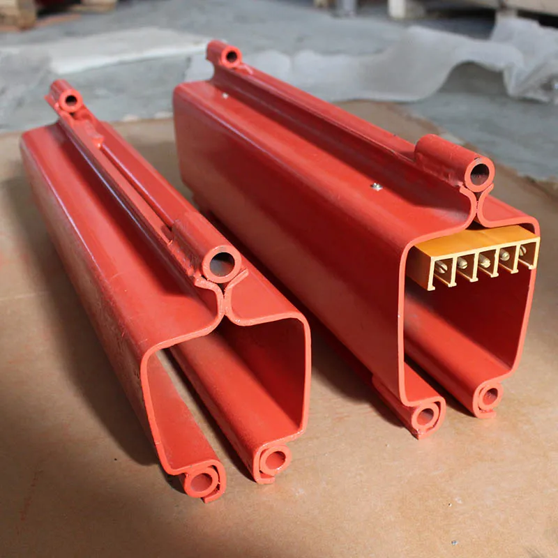 KBK Crane Conductor Bar - Duct-O-Bar Lightweight Steel Track Rail