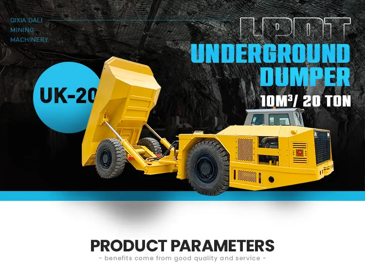 High Quality Diesel Engine 4*4 Mine Underground Dumper Truck - Buy Best ...