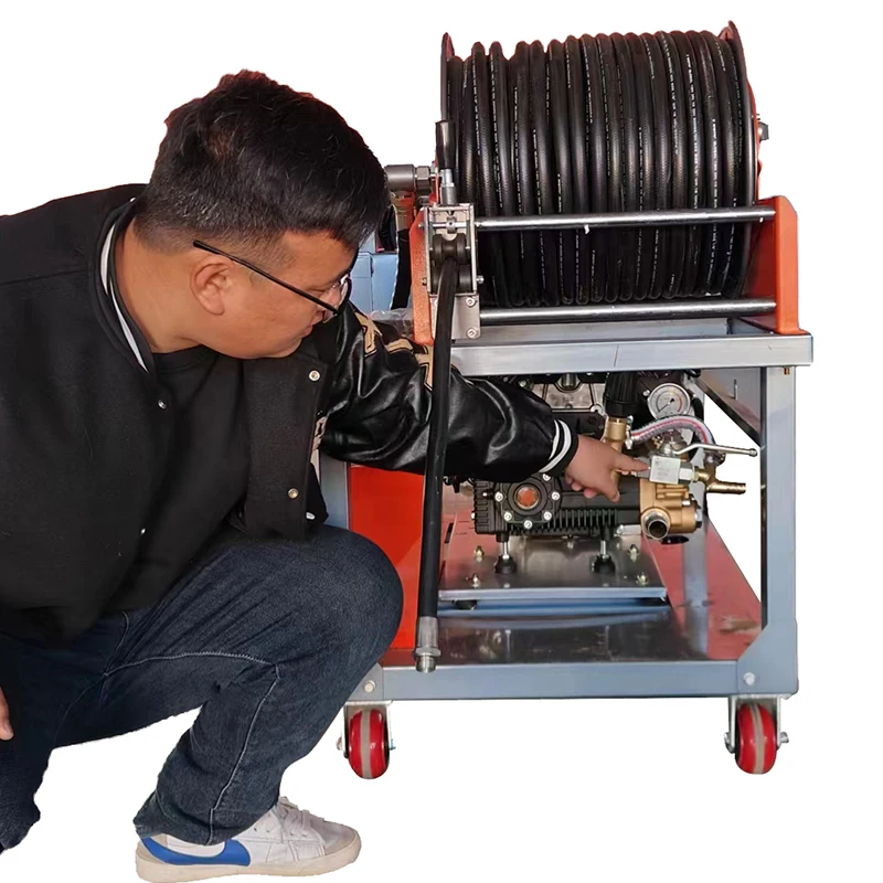 Amjet3000-4350psi/10-18gpm Drain Pipe Cleaning Machine Household Sewer ...