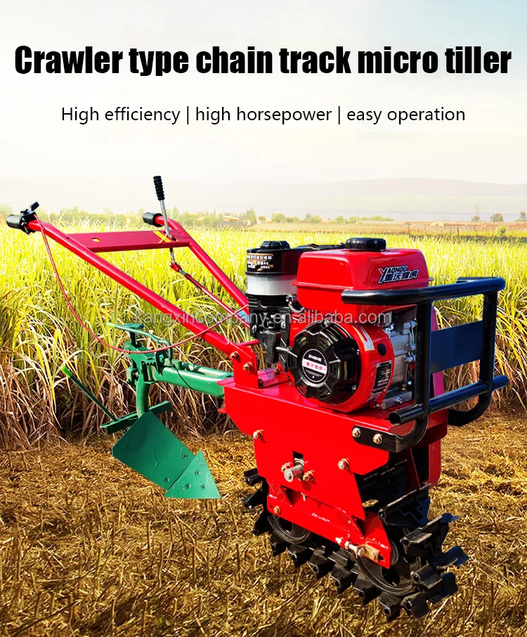 Mini Self Propelled Power Tiller Rotary Cultivator Gasoline And Diesel ...