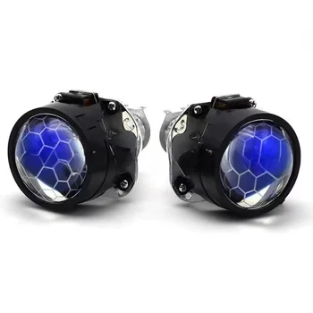 Auto Lighting System Honeycomb 2.5inch Hid Projector Lens Use H1 Xenon ...