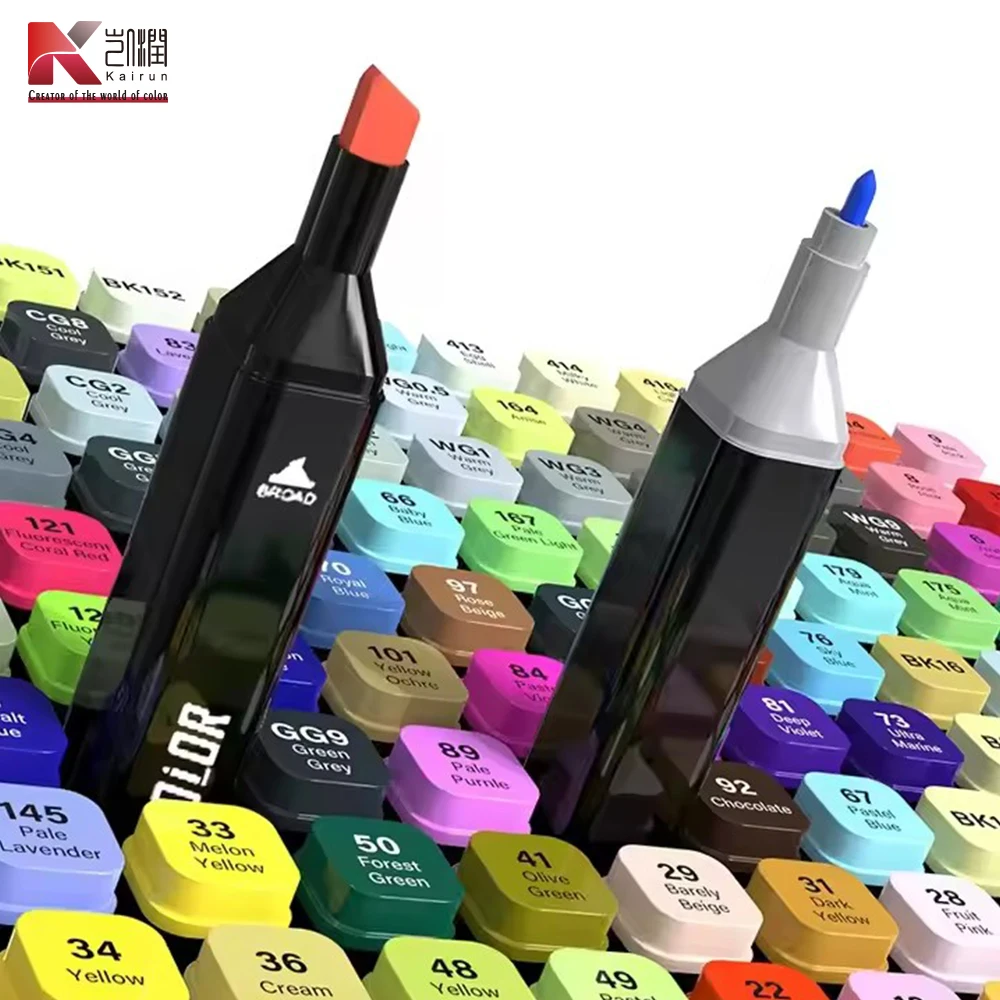 Cheapest Dual Tip Alcohol Based Ink Markers for Artists