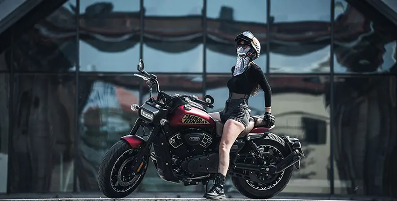 Retro Classic Motorcycle 400cc - Vintage Cruiser Style