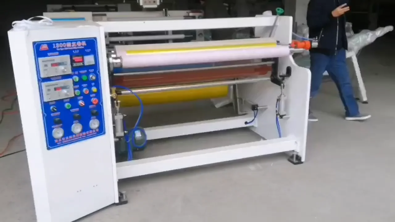 Automatic Two Shaft Auto Tape Rewinding Machine - Buy Rewinding Machine ...