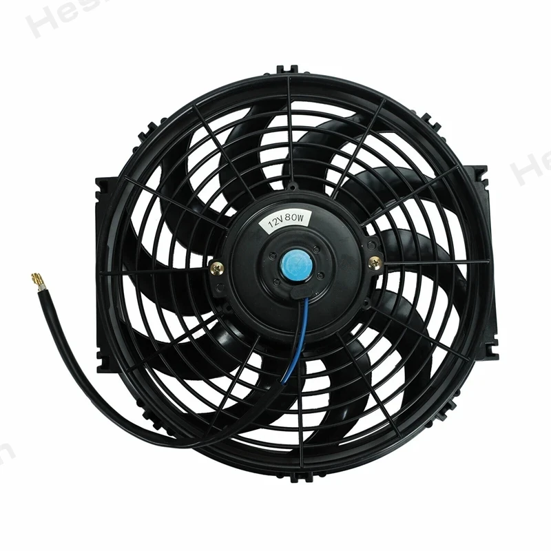 High Performance 12V Radiator Cooling Fans - 80W, 2000 RPM