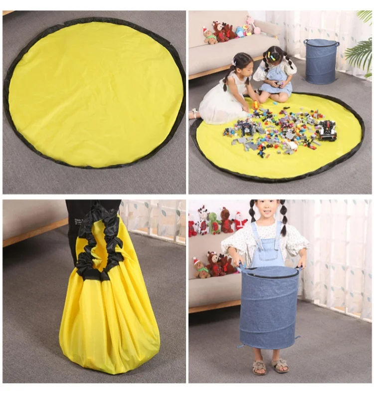 Building Blocks Lego Kids Doll Storage Bag Large Removable Quick ...