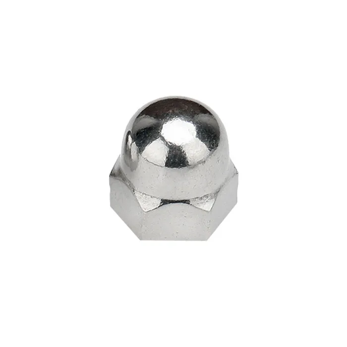 M6 M8 M10 Nickel Bolt Covers Decorative Hex Domed Cap Nuts - Buy Hex ...