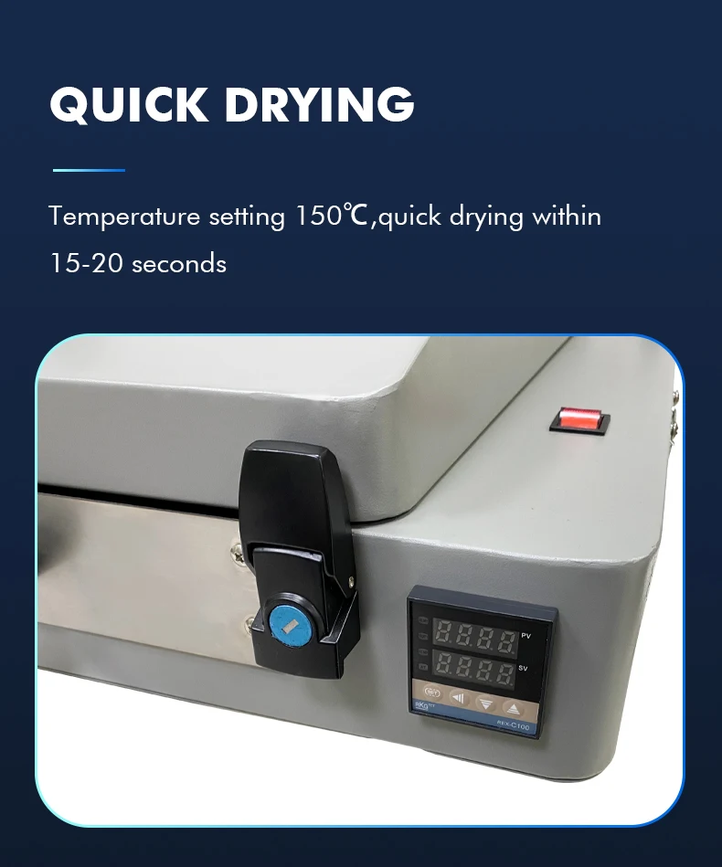 A3+ Dtf Transfer Film Curing Oven Hot Melt Powder Fast Baking Large Dtf ...