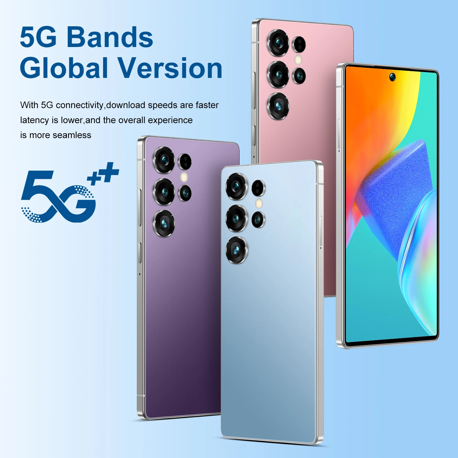 Cellphone Original S25 Ultra 16GB+1TB Smartphone 7inch Unlocked dual ...