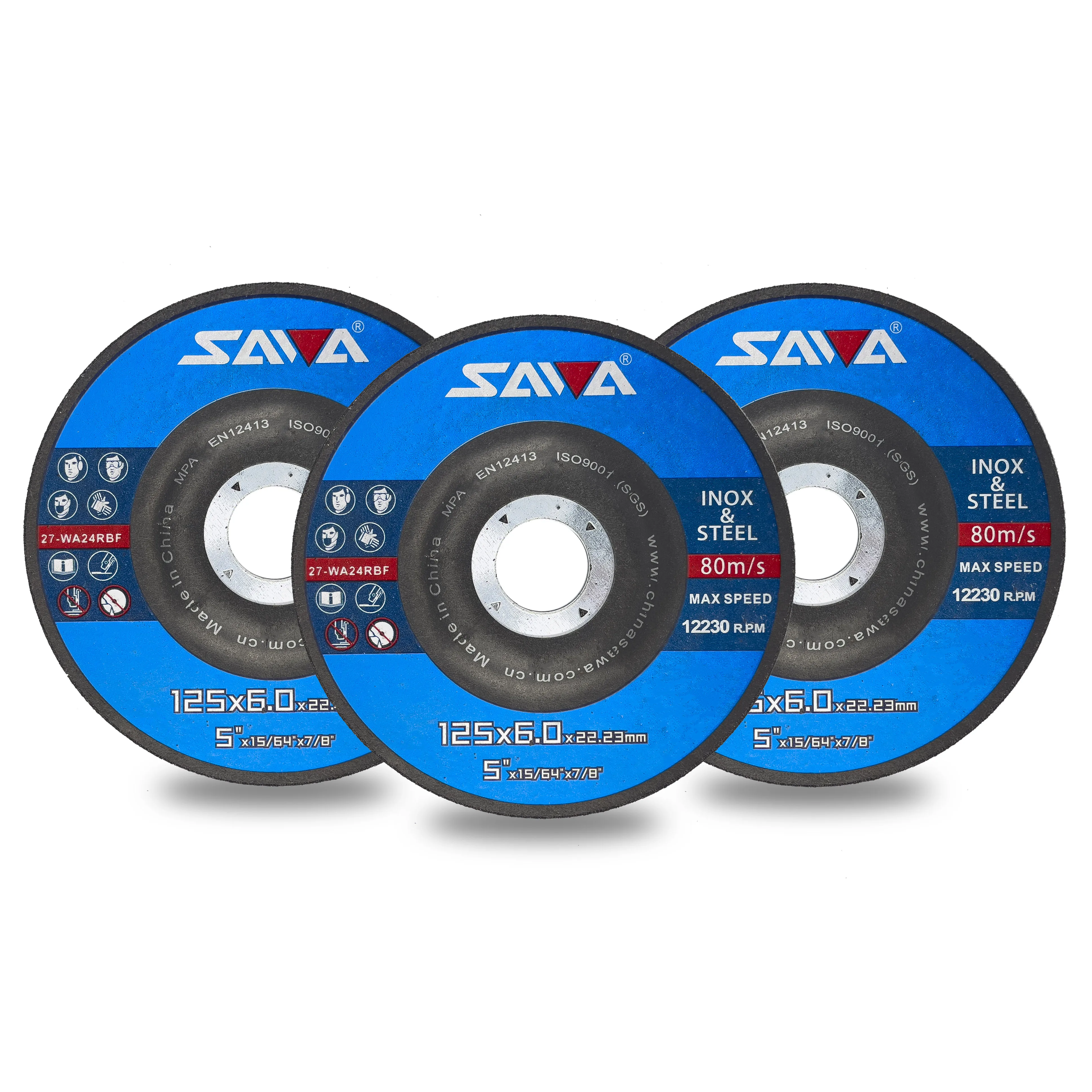 High Performance 125x6x22.23mm Wear Resistance Grinding Disc Grinding ...