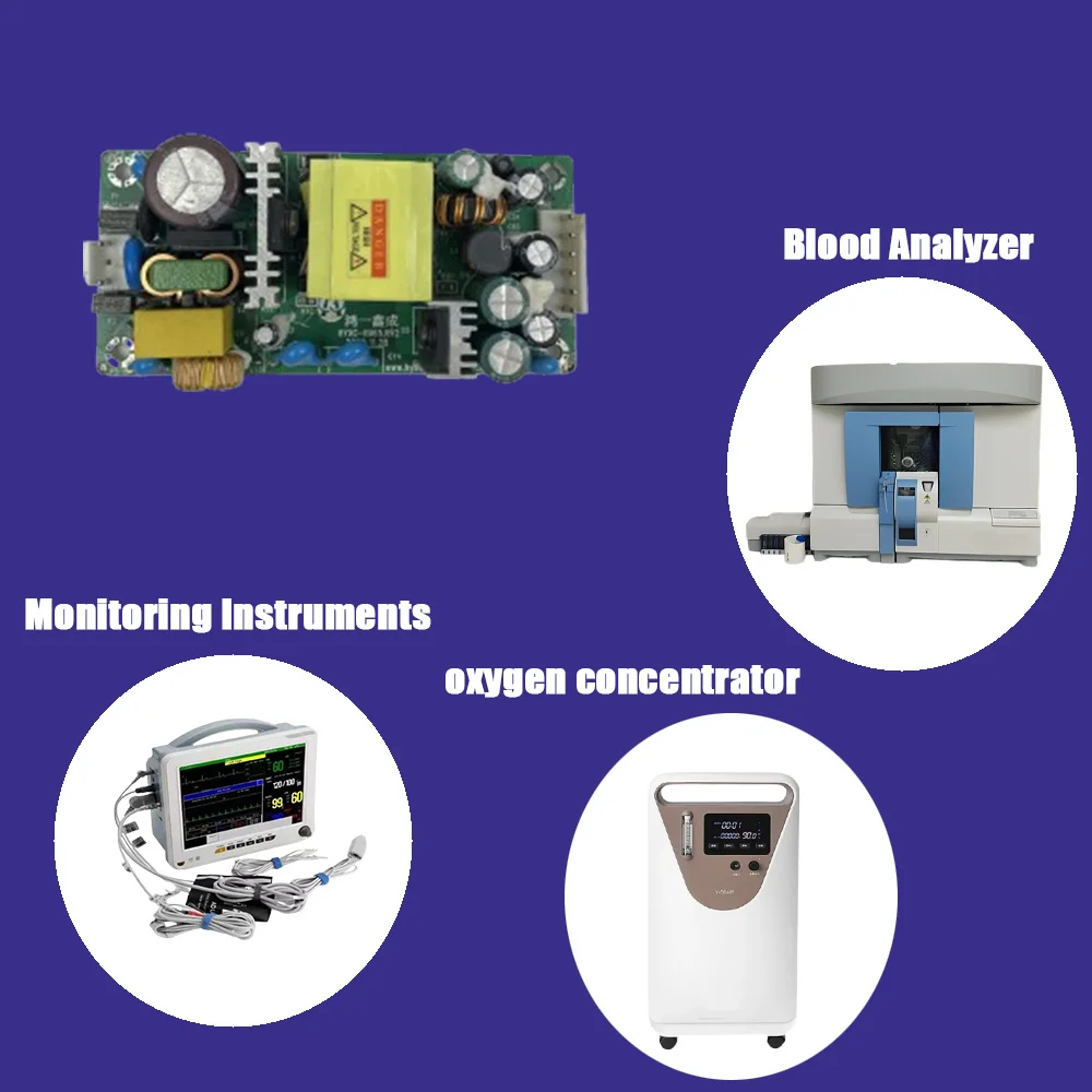 Xili Hyxc-km65b Triple Output Output Dc 24v Switching Power Supply Open ...