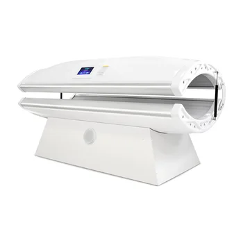 High Power Vertical Stand Up Solarium Cabin With Uv Collagen Combined ...