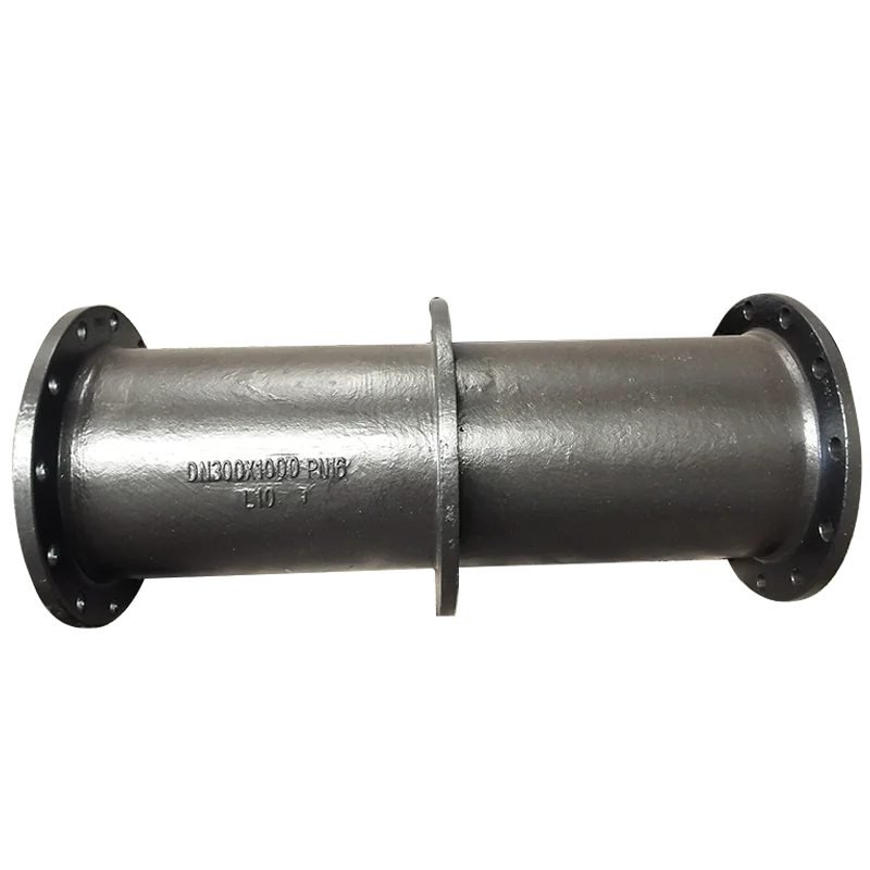 Di Pipe With Central Puddle Flange Ductile Iron Pipe Double Flange ...