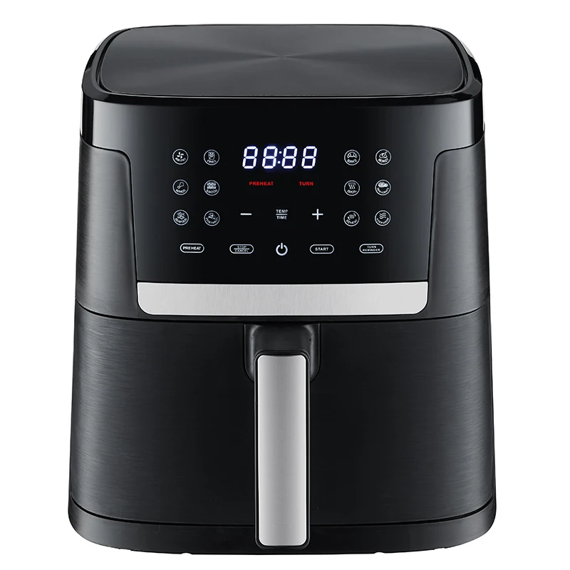 New Smart Stainless Steel Housing Double Pot /basket Electric Deep Air ...