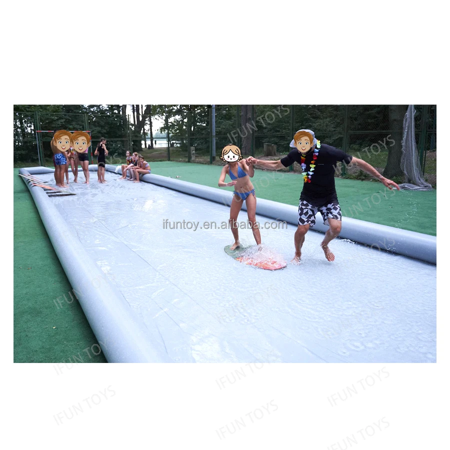 Inflatable Skimboard Pool - Fun Water Games Accessory