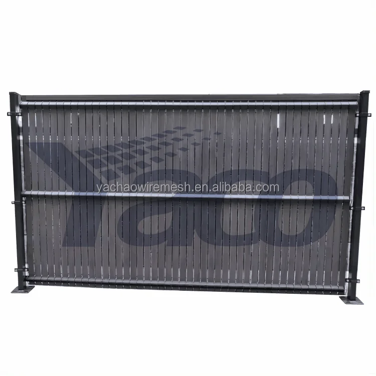 Weather Resistant Plastic PVC Fence Slats Kit for Private House Factory ...
