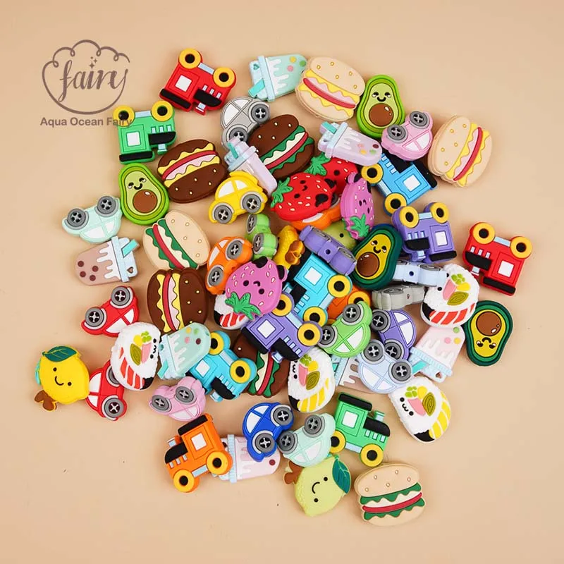 Silicone Bead Ballpoint Pen Bead Food Grade Beads Focus Beads Bites ...