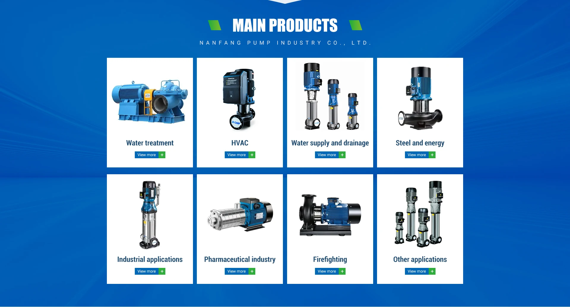 Company Overview - Nanfang Pump Industry Co., Ltd.