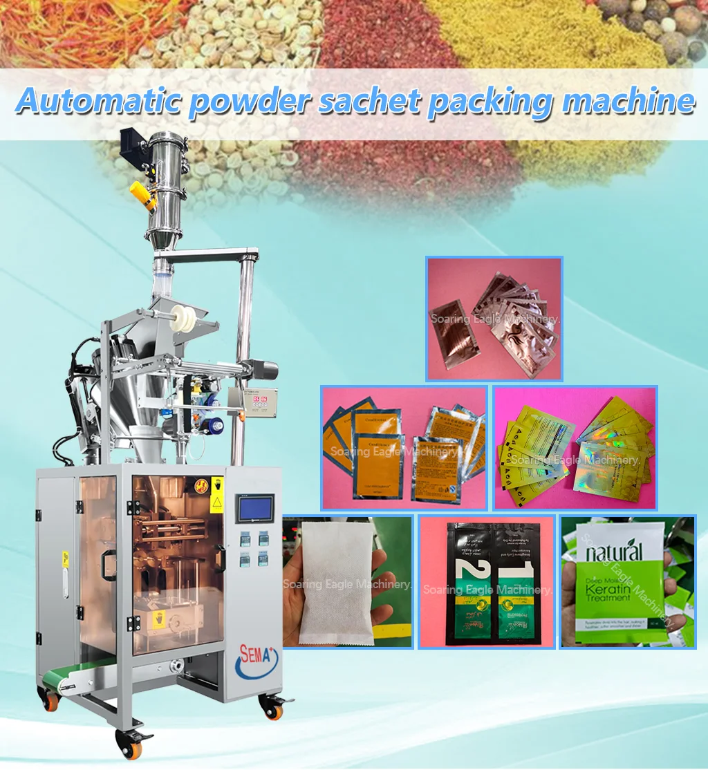 Automatic Powder Sachet Form Fill Seal Mono Dose Sachet Packing Machine ...