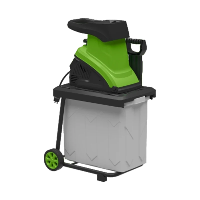 2400W electrical shredder wood garden 4500rpm tree branches shredder ...