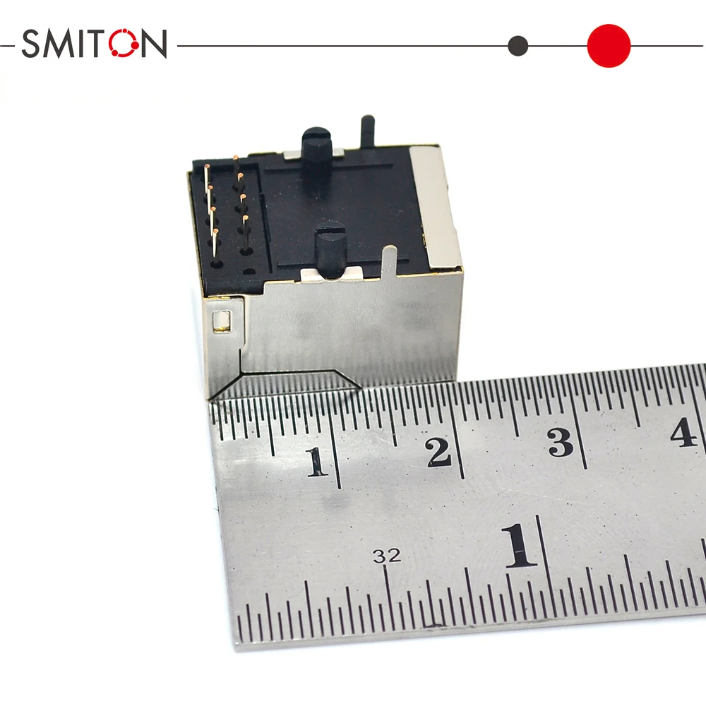 Rj45 Modular Jack 8 Position 8p8c Shield Jack - Buy 8p8c Shield Jack 8 ...