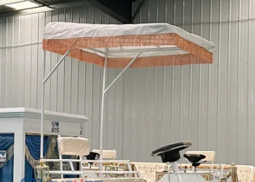 White Electric Funeral Hearse Cart American Funeral Hearse Wagon ...