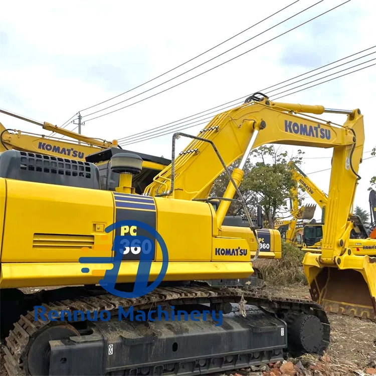 Used Excavator Komatsui Pc360-7 High Quality 36ton Medium Digger Low ...