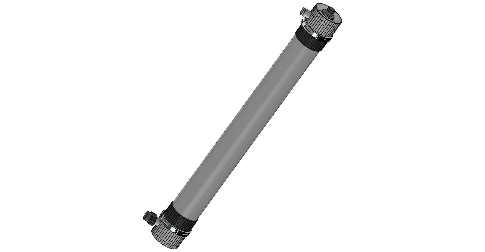 Customizable UF Module Housing UPVC Ultrafiltration Membrane Housing ...