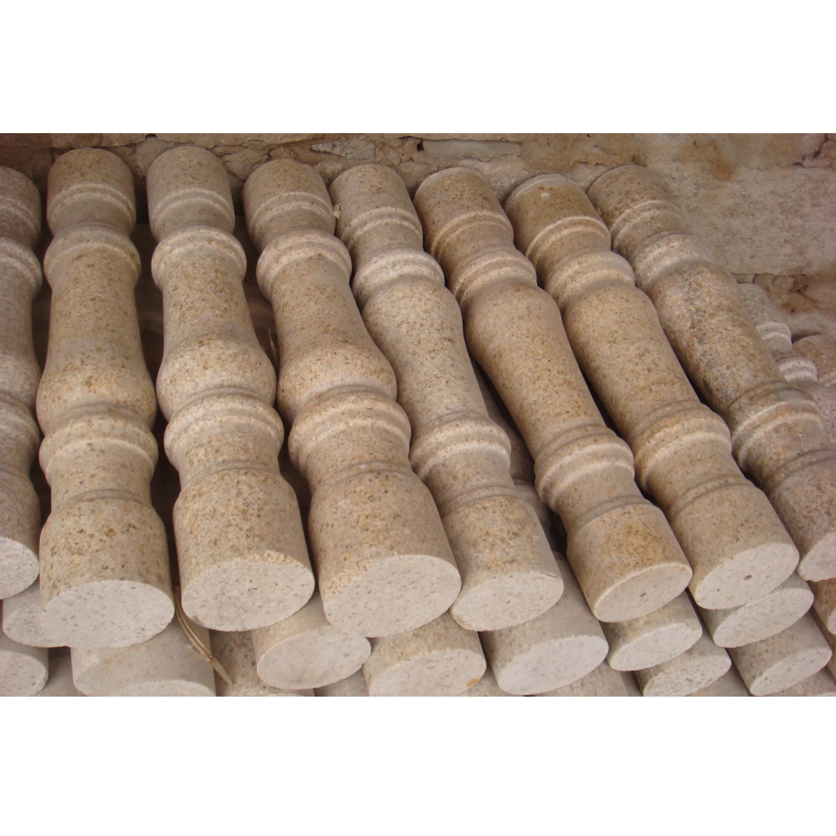 Natural Stone Railing - Durable Granite and Marble Balusters