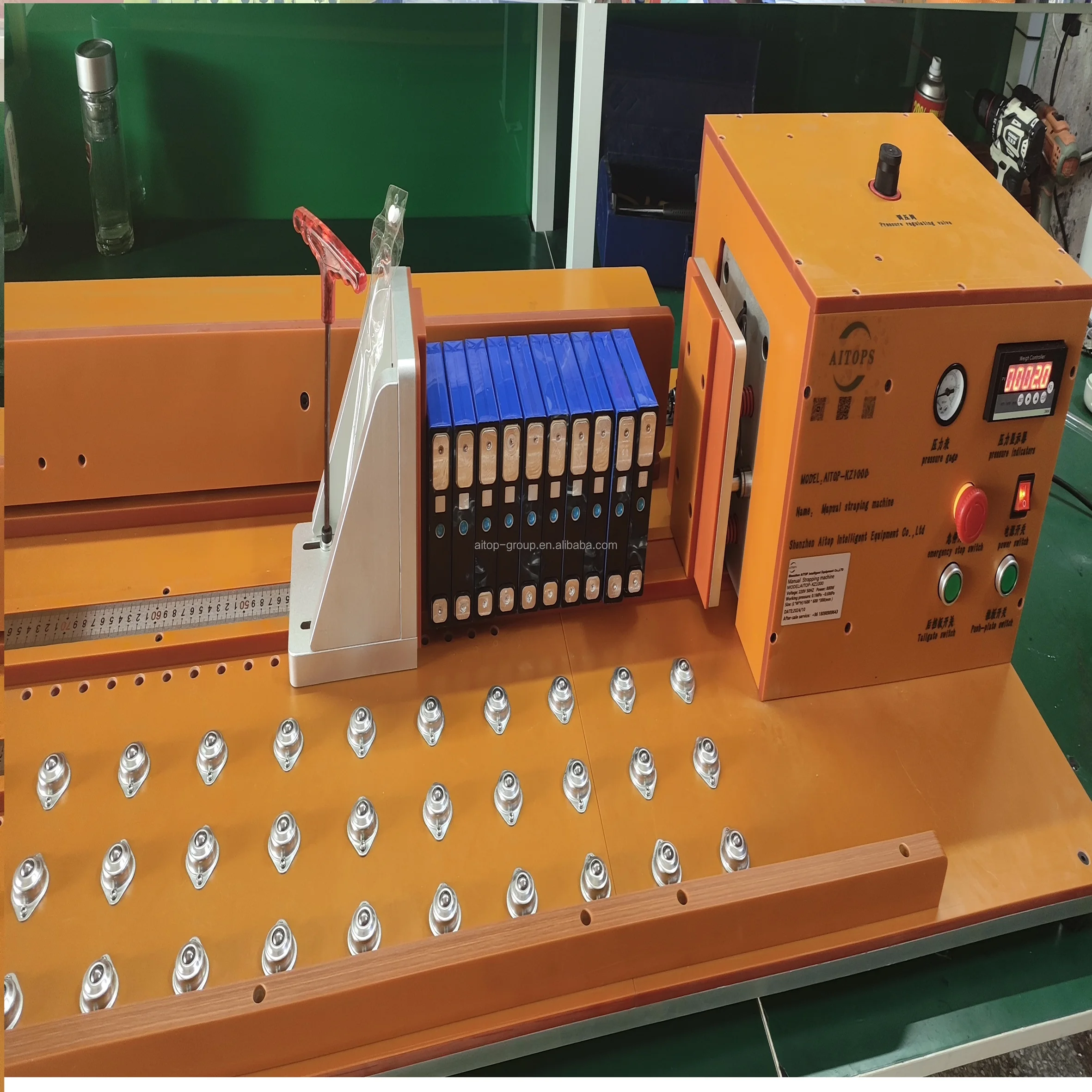 AITOP Prismatic Battery Stack Machine Square Pouch Battery Pack ...