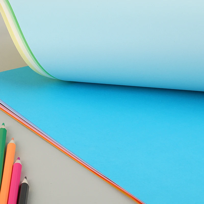 180gsm A4 Size 50sheet Per Pack Assorted Colors Colour Pearl Cardstock ...