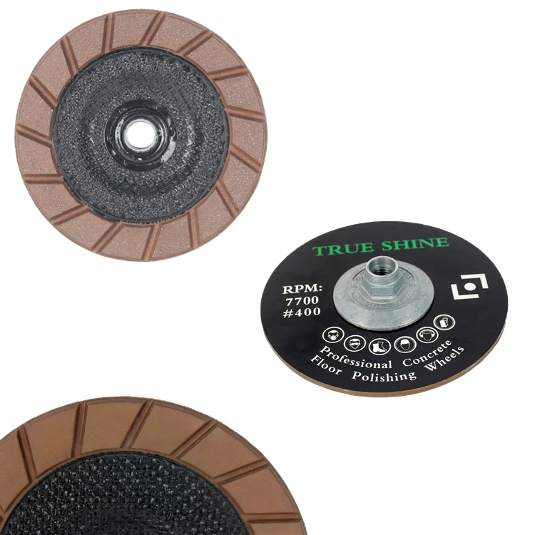 125mm Ceramic Edge Diamond Grinding Wheel Concrete Edge Polishing ...