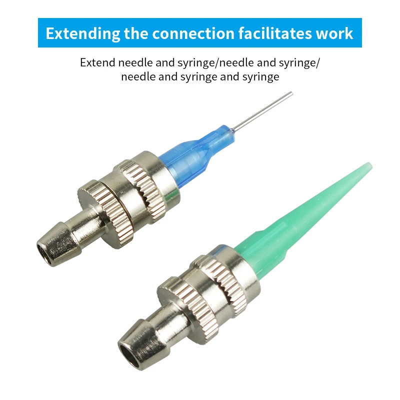 Dispenser Needle Adapter Metal Adapter Luer Adapter Metal Converter ...